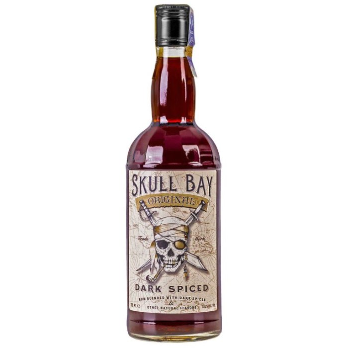 Rum Skull Bay Dark Spiced 37,5% 0,7L • 1day.sk
