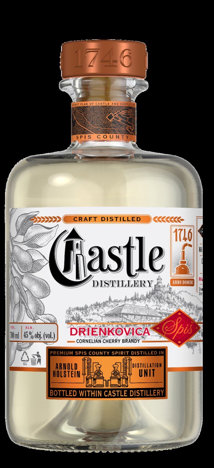 Drienkovica Castle Distillery 45% 0,7L • 1day.sk