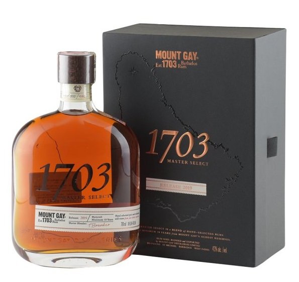 Rum Mount Gay 1703 Master Select 43% 0,7l • 1day.sk